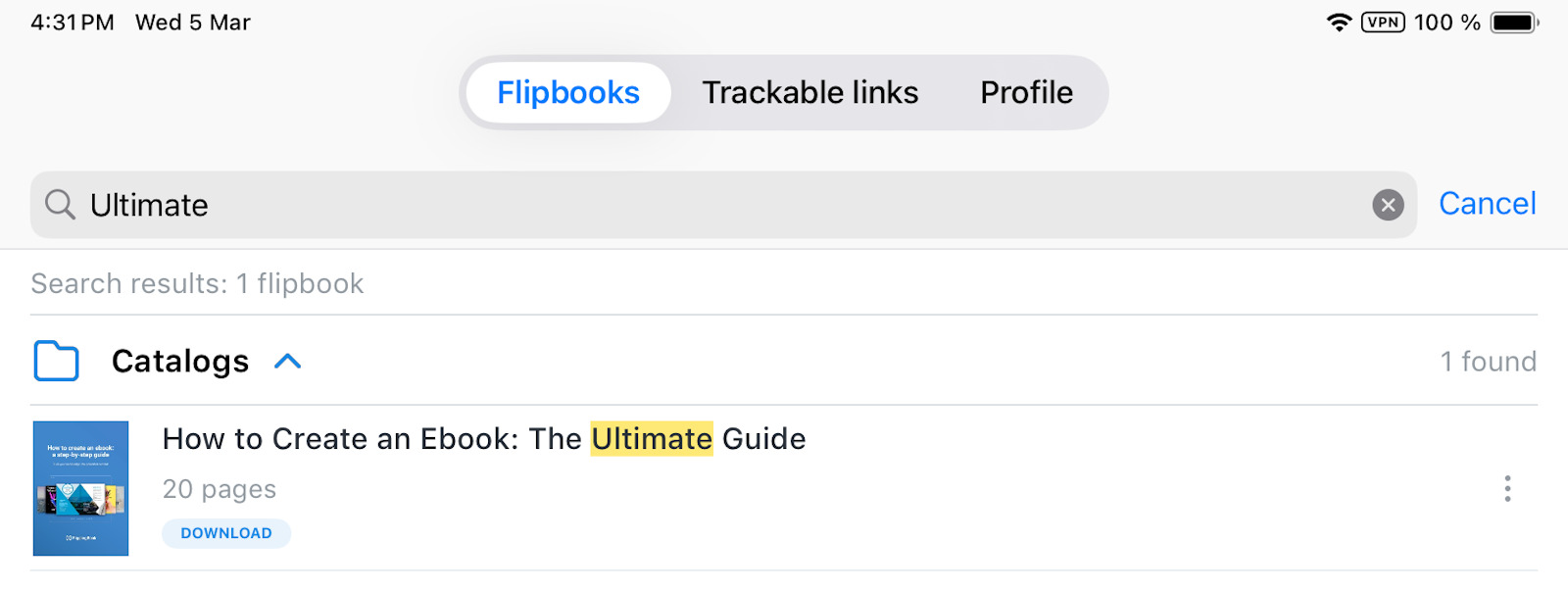 How to use the FlippingBook Mobile App? | FlippingBook